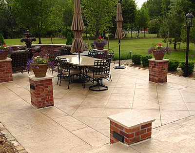 Concrete Patios Photo Gallery