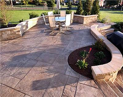 Concrete Patios Photo Gallery